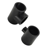 China HDPE Pipe Fittings Hot Fusion Tee for Water Supply and Drainage DN20-DN1600 PN6-PN20 for sale