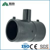 China Hdpe Pipe Fittings Black Hdpe Plastic Steel Wire Skeleton Reducing Tee for sale