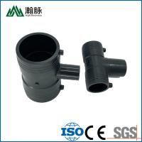 China Hdpe Pipe Fittings Electrofusion Reducing Tee Pe Tap Water Supply Pipe Joint for sale