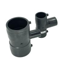China Hdpe Pipe Fittings Electrofusion Reducing Tee Pe Tap Water Supply Pipe Joint for sale