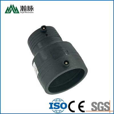China HDPE Electrofusion Concentric Reducer Pipe Fitting SDR11 PN16 20mm to 160mm for sale
