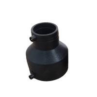 China HDPE Electrofusion Concentric Reducer Pipe Fitting SDR11 PN16 20mm to 160mm for sale