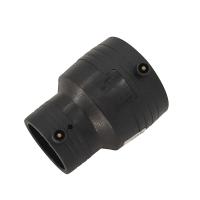 China HDPE Electrofusion Concentric Reducer Pipe Fitting SDR11 PN16 20mm to 160mm for sale
