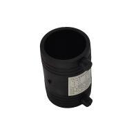 China HDPE Electrofusion Sleeve Straight Through Pipe Fittings Joint DN20-DN1600 SDR 9-26 for sale