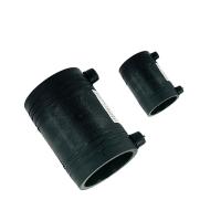 China HDPE Electrofusion Sleeve Straight Through Pipe Fittings Joint DN20-DN1600 SDR 9-26 for sale
