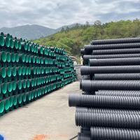 China High Quality Hdpe Double Wall Corrugated Pipe Customized Drainage And Sewage Pipe for sale