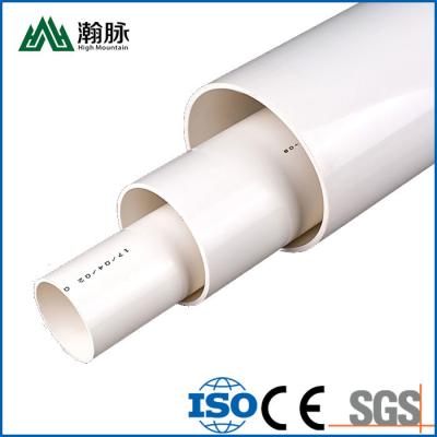China PVC Water Supply Drainage Pipe 5 Inch 8 Inch 0.63 Mpa to 2.0 Mpa for sale