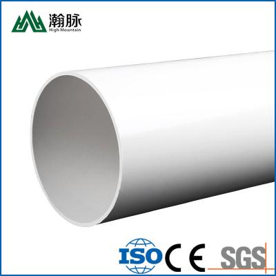 China Large Diameter PVC Pipe 110mm 200mm for Water Supply Irrigation Drainage for sale