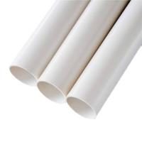 China PVC Drainage Pipe 110mm 4m Custom Size Color Water Supply Plastic Pipe for sale
