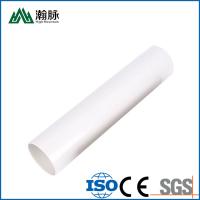 China PVC Drainage Pipe Non Potable Water Sewage 110mm OD 5.3mm Wall 1.0Mpa White for sale