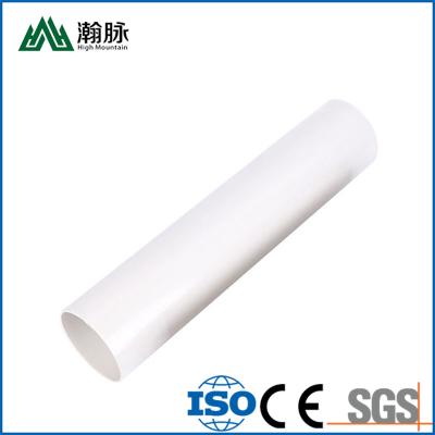 China PVC Drainage Pipe Non Potable Water Sewage 110mm OD 5.3mm Wall 1.0Mpa White for sale