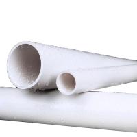 China PVC Drainage Pipe Non Potable Water Sewage 110mm OD 5.3mm Wall 1.0Mpa White for sale