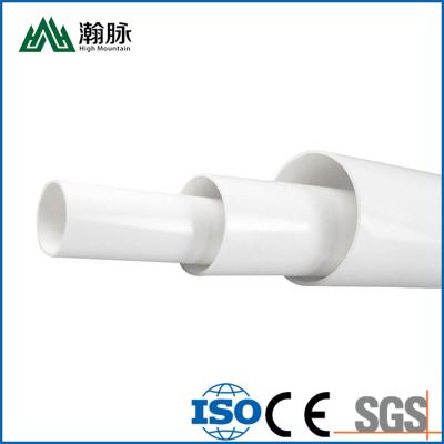 China PVC Water Pipe Drainage High Quality Underground Pipeline 6 7 8 Inch Diameter for sale