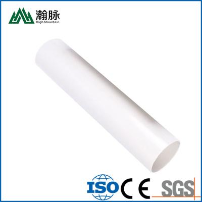 China White PVC Water Supply Pipe 20mm to 800mm OD for Drainage and Agricultural Irrigation for sale