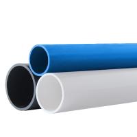 China White PVC Water Supply Pipe 20mm to 800mm OD for Drainage and Agricultural Irrigation for sale