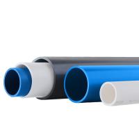 China White PVC Water Supply Pipe 20mm to 800mm OD for Drainage and Agricultural Irrigation for sale