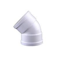 China 3 Way PVC Drainage Pipe Fittings White Tee Elbow Plumbing for sale