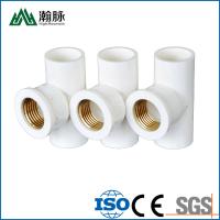 China PVC Drainage Pipe Fittings Tee 45 90 Degree Elbow Male Female Thread Adapter Connector DN20-630mm for sale
