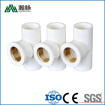 China PVC Drainage Pipe Fittings Tee 45 90 Degree Elbow Male Female Thread Adapter Connector DN20-630mm for sale
