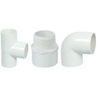 China PVC Drainage Pipe Fittings Tee 45 90 Degree Elbow Male Female Thread Adapter Connector DN20-630mm for sale