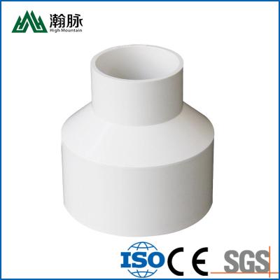 China PVC Concentric Reducer Pipe Fitting for Drainage and Water Supply High Pressure 20-630mm for sale