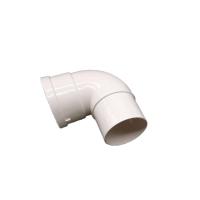 China Multi Specification Elbow PVC Drainage Pipe Fittings White Gray Blue Plastic Joint for sale
