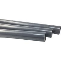 China 6 Inch 24 Inch PVC U Water Pipe Plastic Drainage Alkali Resistance 50 Year Service Life for sale