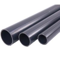 China Water Sewage PVC U Drainage Pipe Non Potable White 100 Meters for sale