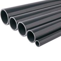 China Water Sewage PVC U Drainage Pipe Non Potable White 100 Meters for sale
