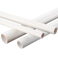 China Grey PVC U Drainage Pipe 20-630mm OD for Water Supply and Agricultural Irrigation for sale