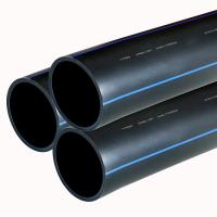 China High Density HDPE PN20 Large Diameter Polyethylene Pipe For Water Supply for sale