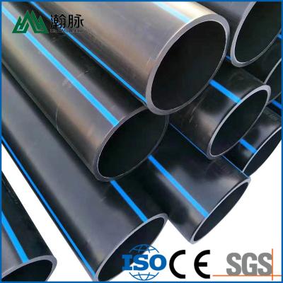 China HDPE Water Supply Pipe Black Large Diameter SDR 11 17 21 for Agriculture and Municipal Use for sale