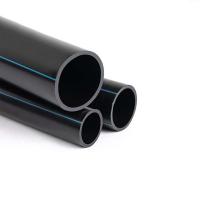 China HDPE Water Supply Pipe Black Large Diameter SDR 11 17 21 for Agriculture and Municipal Use for sale
