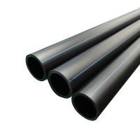 China HDPE Water Supply Pipe Black Large Diameter SDR 11 17 21 for Agriculture and Municipal Use for sale
