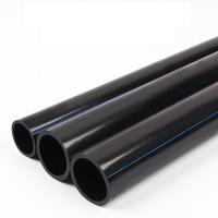 China Plastic Tube Hdpe Water Pipe Pe100 Raw Material Large Diameter DN25mm for sale