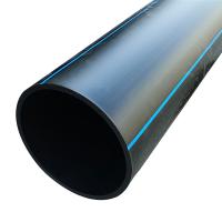 China Plastic Tube Hdpe Water Pipe Pe100 Raw Material Large Diameter DN25mm for sale