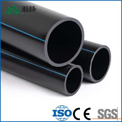China Black HDPE Plastic Water Pe Pipe Irrigation Tubes Rolls Supply for sale