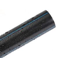 China High Density Polyethylene HDPE Pipe Black Plastic For Water Supply And Drainage for sale