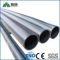 China Black PE Water Supply Plastic Pipe HDPE Culvert For Irrigation for sale