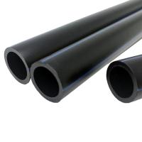 China Black PE Water Supply Plastic Pipe HDPE Culvert For Irrigation for sale