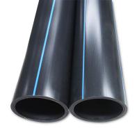 China HDPE Water Supply Drainage Pipe 4 Inch 6 Inch 8 Inch 24 Inch OD110mm to OD630mm PN0.6 to PN2.0MPa for sale