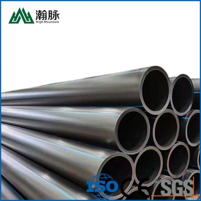 China 6 Inch HDPE Water Supply Coil Pipe DN25mm Hot Melt Irrigation PE Pipe PN16 for sale