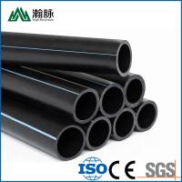 China 6 Inch Hdpe Water Supply Pipe Black Plastic Pe100 90mm Pe for sale