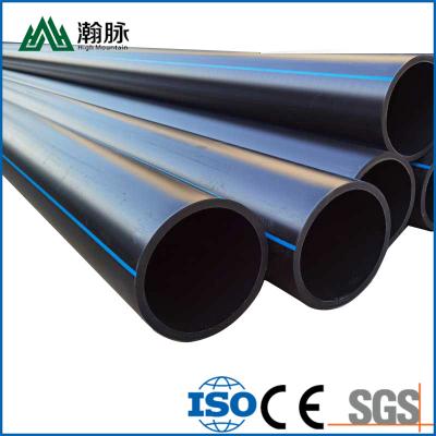 China Large Diameter HDPE Water Supply Pipe 110mm to 1200mm PE100 SDR17 PN10 for sale