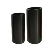 China Plastic DN50 - 800mm HDPE Water Supply Pipe Corrosion Resistant for sale
