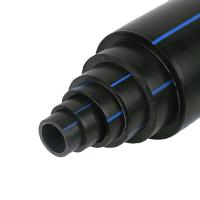 China HDPE Direct Buried Water Supply Pipe Black PE Coil for Farm Irrigation SDR 11 PN1.6MPa for sale