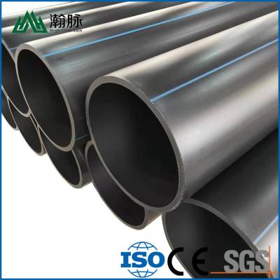 China Black HDPE Water Supply Drainage Sewage Pipe DN25mm Crack Resistant Irrigation Pipe for sale