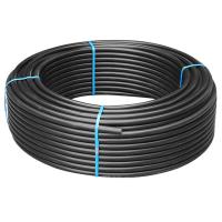 China Black HDPE Water Supply Drainage Sewage Pipe DN25mm Crack Resistant Irrigation Pipe for sale
