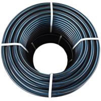 China Black HDPE Water Supply Drainage Sewage Pipe DN25mm Crack Resistant Irrigation Pipe for sale