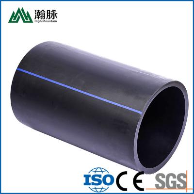 China Raw Material Hdpe Water Supply Pipe Drainage And Sewage Black  PE100 for sale